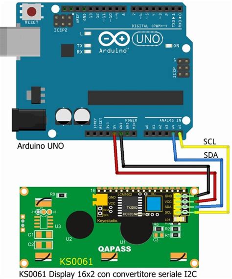 KS0061 Display LCD I2C 16x2 Adrirobot It