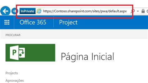 Desenvolvimento De Um Aplicativo Do Project Online Usando O Modelo De