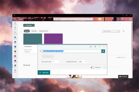 File Upload Option Not Visible In Microsoft Forms 2 Easy Tips
