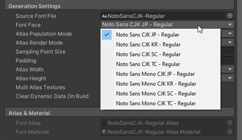 Issue Using The Tmpro Fallback System To Render Chinese Or Japanese W Specific Fonts Unity
