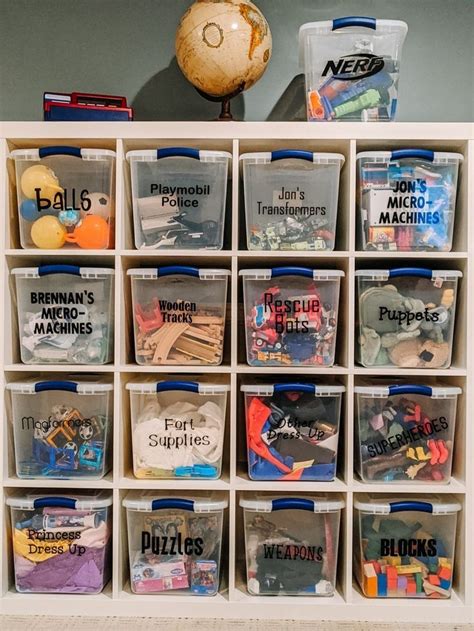 Pin De Brittany Cowley En New Home Organización De Juguetes Sala De Juegos Para Niños
