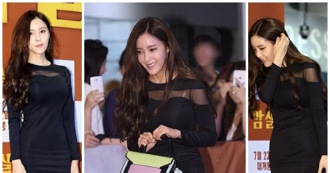 포토엔화보 티아라 효민 몸매 고스란히 드러낸 밀착 초미니 원피스 자태암살 Vip
