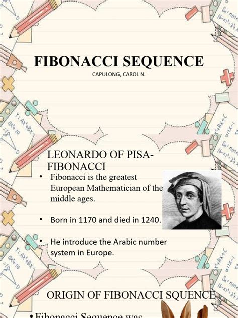 fibonacci sequence pdf sequence mathematical analysis