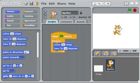 The Scratch User Interface Download Scientific Diagram