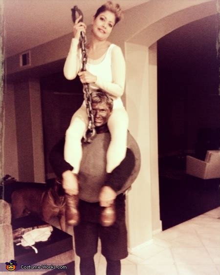 Miley Cyrus Riding Her Wrecking Ball Couples Halloween Costume
