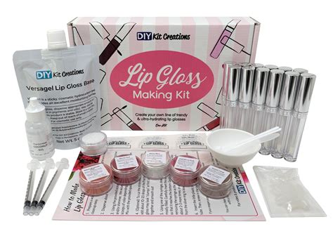 Free Shipping Diy Kit Creations Deluxe Diy Lip Gloss Making Kit