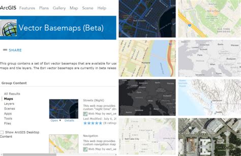 Esri Vector Tile Basemaps Data And Style Updates