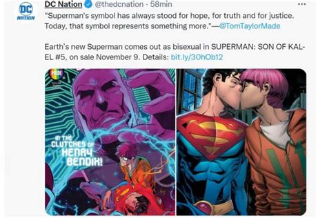 El Nuevo Superman Es Bisexual En La última Versión Del “hombre De Acero