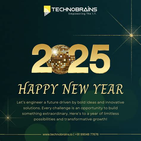 Technobrains Business Solutions On Linkedin Newyear2025