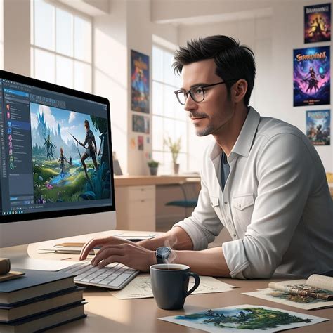 Vr And Games Developer Software Engineering And Digital Ai Innovation For Metaverse Premium Ai