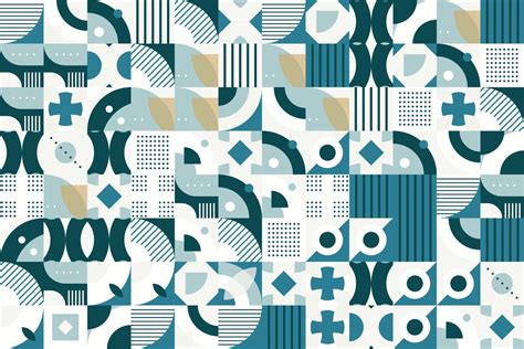 Cover Book Geometry Shapes Vector Seamless Pattern It Consists Of A Polyhedron Such As A Circle