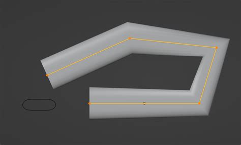 Bevel Geometry And Array Modifier On A Polyline Curve Has Varying Or Uneven Thickness Blender