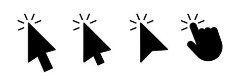 premium vector cursor icon computer cursor icon