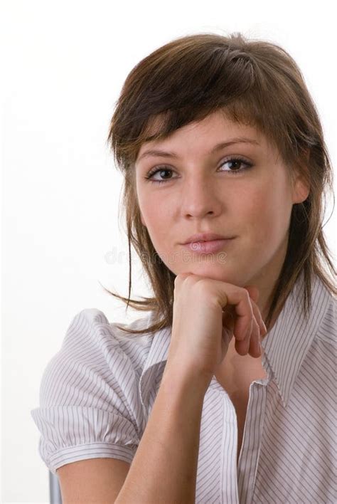 Jeune Femme Attirante Image Stock Image Du Beau Gentil 5372251