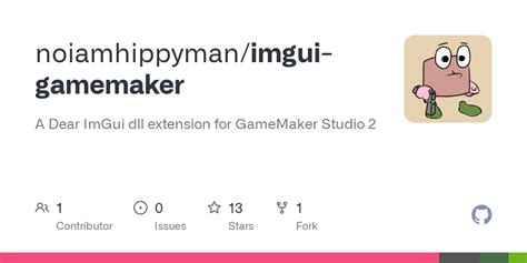 GitHub Noiamhippyman Imgui Gamemaker A Dear ImGui Dll Extension For