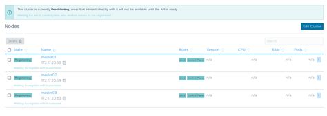 Rancher 257 Waiting For Etcd Controlplane And Worker Nodes To
