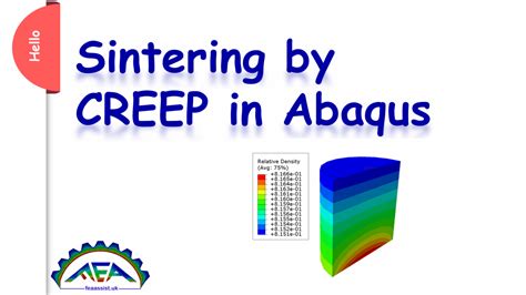 Abaqus CREEP Sintering Tutorial Learn It Easily And Quickly
