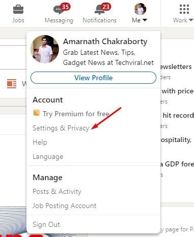 How To Log Out Of LinkedIn Desktop Mobile