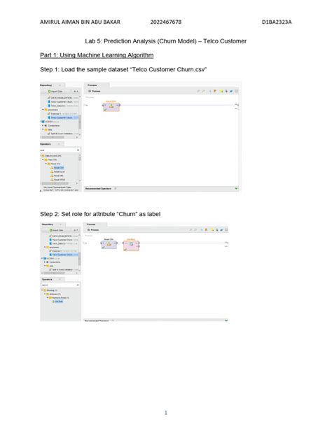 Amirul Aiman Lab 5 Prediction Analysis Pdf