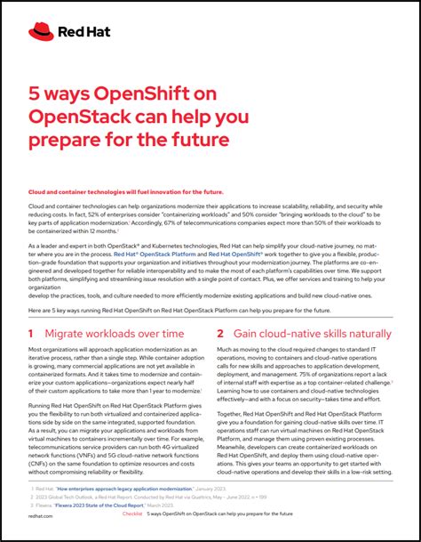 5 Ways Openshift On Openstack Can Help You Prepare For The Future Wisdominterface