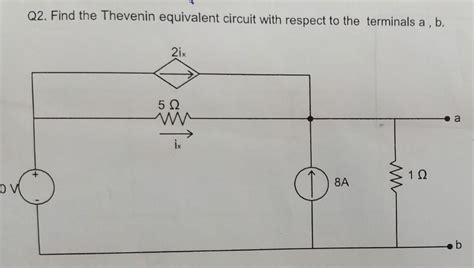 Solved Q1 A Use The Node Voltage Method To Find V0 In