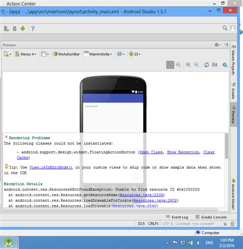 Eclipse Rendering Problems Class Could Not Be Instantiated