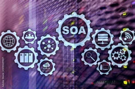 Soa Business Model And Information Technology Concept For Service