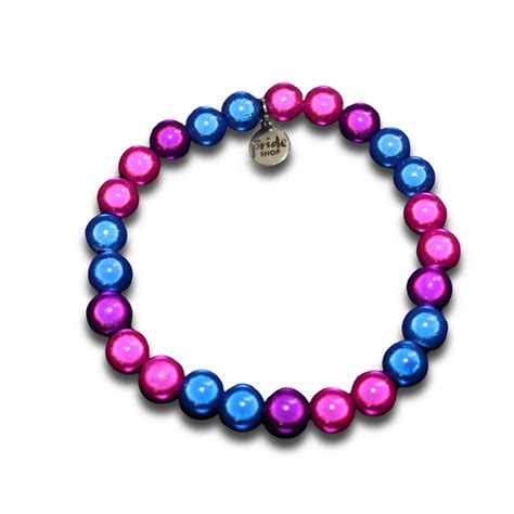 Bisexual Holographic Bracelet THE PRIDE SHOP