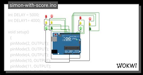 Led Tran Wokwi Esp32 Stm32 Arduino Simulator