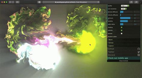 Webgl Fluid Simulation Sjtyred