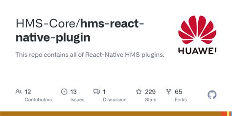 Github Hms Corehms React Native Plugin This Repo Contains All Of