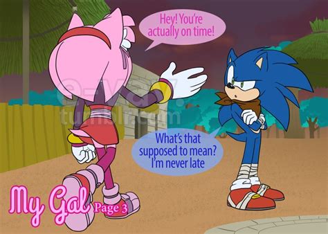 Evay Art Stream Of Consciousness Sonic And Amy Sonic Boom Amy Sonic