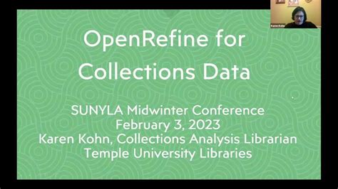 10 Openrefine For Collections Data Youtube