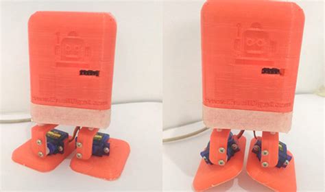 Biped Bob Walks And Dances Hackaday