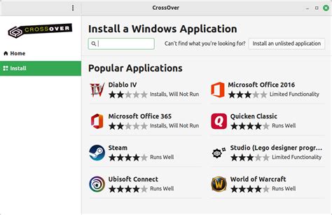 How To Run Windows Software And Games On Linux With Crossover 25 Mega Zencart Hosting