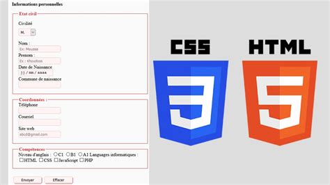 Formulaire Html Service Publique