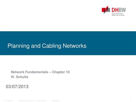 PPT Planning And Cabling Networks PowerPoint Presentation Free Download ID