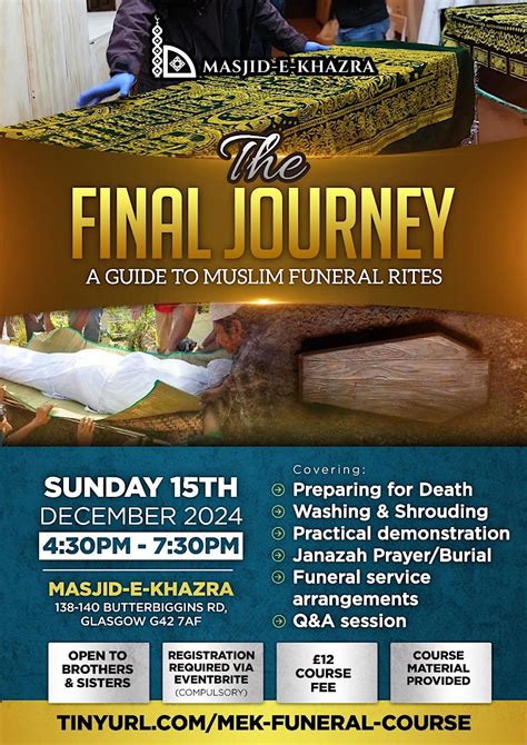 The Final Journey A Guide To Muslim Funeral Rites Muslim Event