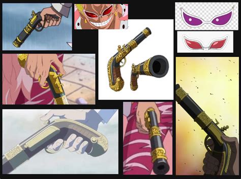 Russell Realistic 3d Gun Inspired By Doflamingo One Piece Fan Art