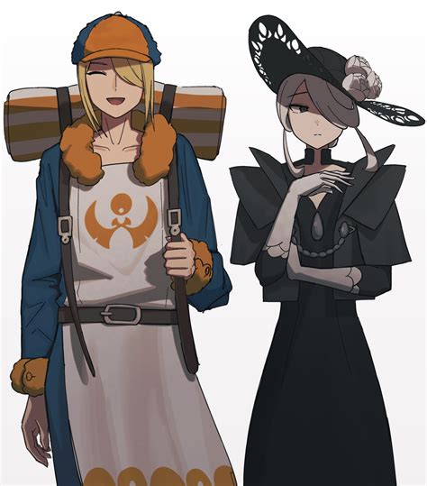 Volo And Cogita Pokemon And More Drawn By Umebosi Nigame Danbooru