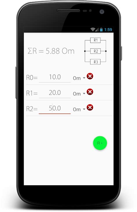 Android Için Calculator Of Resistance Connection Calculation Apk İndir