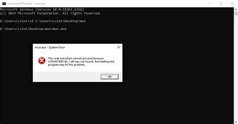 Windows Terminal Does Not Show Missing Dll Popup · Issue 9788 · Microsoftterminal · Github