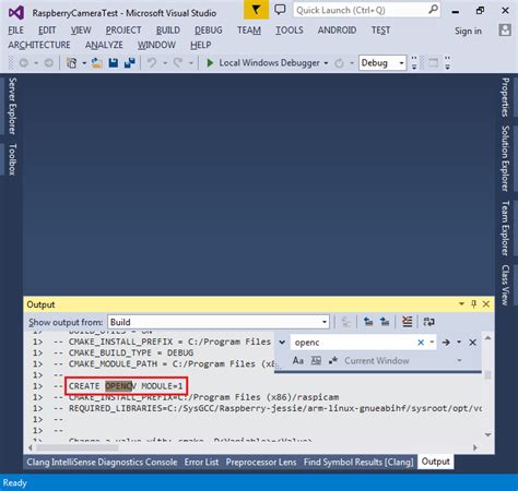 Using OpenCV With Raspberry Pi Camera VisualGDB Tutorials