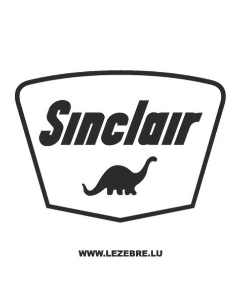 Sticker Autocollant Dino Sinclair