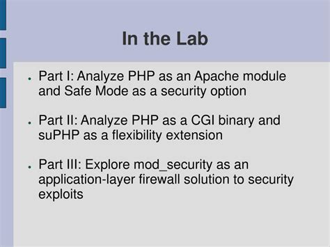 Ppt Securing Apache And Php Powerpoint Presentation Free Download Id5649276