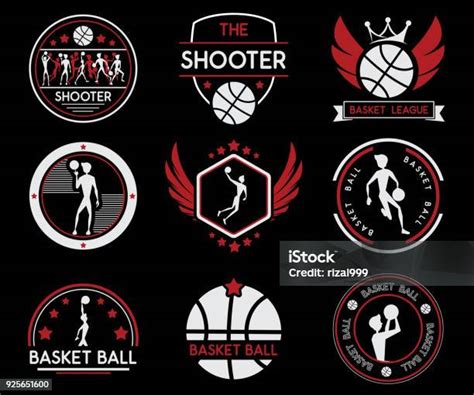 바구니 공 복고풍 배지 로고 일러스트 디자인 빈티지 스타일 디자인의 바구니 공 농구 팀 스포츠에 대한 스톡 벡터 아트 및 기타 이미지 농구 팀 스포츠 농구공 로고