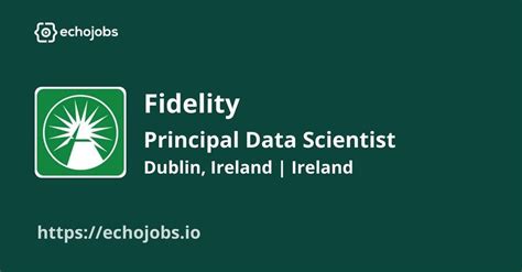 Fidelity Is Hiring Principal Data Scientist Sai Quant Support