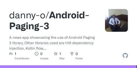 Github Danny O Android Paging A News App Showcasing The Use Of Android Paging Library
