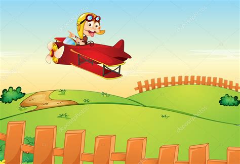 Monkey Driving Aircraft Stock Vector By ©interactimages 11323918