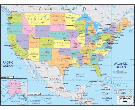 Latitude Longitude Map Of North America At Jamie Crow Blog